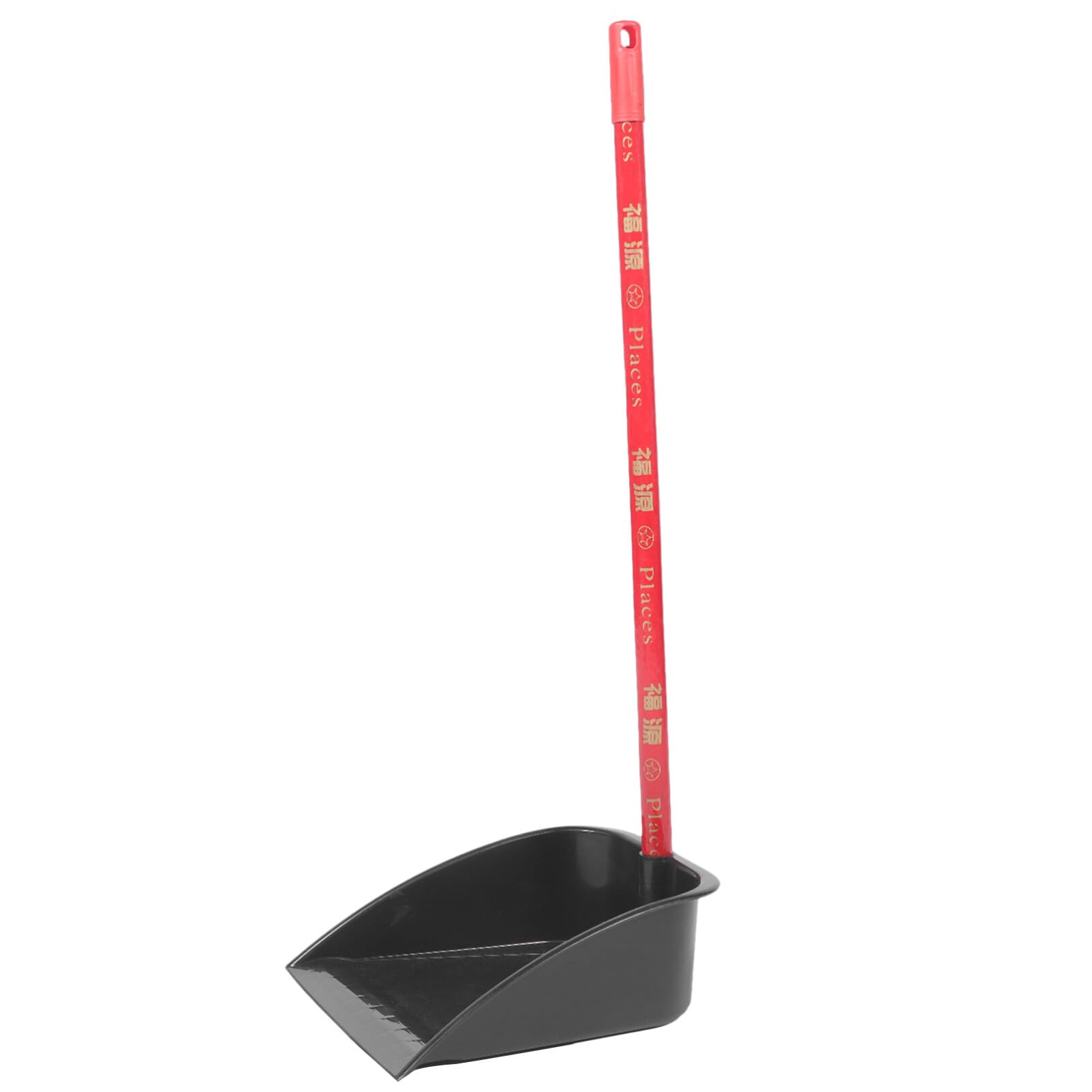 Amazon.com: ABOOFAN Upright Dust Pan: Standing Lobby Dustpan with Wood ...