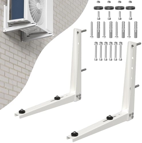 Amazon.com: Mini Split Wall Mounting Bracket for Outdoor Condenser 7000 ...