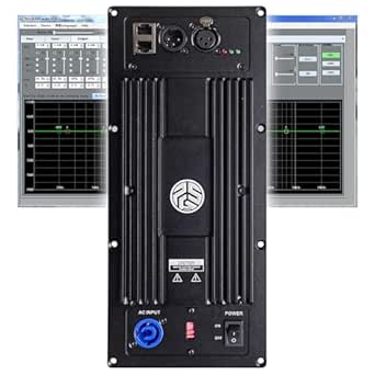 Amazon.com: PSG AUDIO PDA801+CQ260 1200 Watts Plate Amplifier 1-Channel ...
