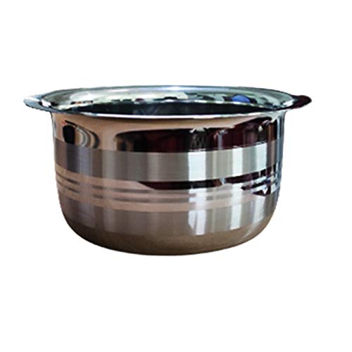 Buy ® Stainless Steel Induction Compatible Vessel SS Tope Cook Pots -1 ...