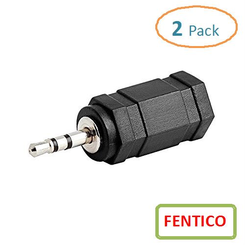FENTICO® 2.5mm TRS Stereo Male Plug to 3.5mm TRS Stereo Female Jack ...