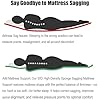 Amazon.com: 50D High-Density Sponge Sagging Mattress Support – 2” Thick ...