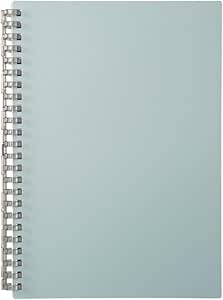 Amazon.com : Lihit Lab Mutual Open Ring Notebook, A5, Light Blue, N2673-14 : Office Products