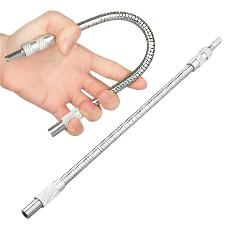 KRIVAT Flexible Drill Bit Extension, 1/4 inch Cable Flexible Extension ...