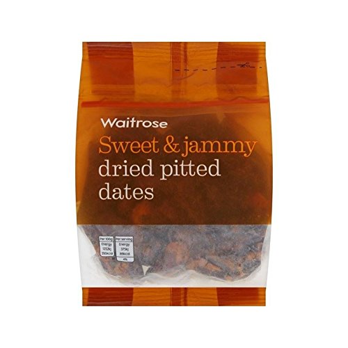 Amazon.com : Sweet & Jammy Dried Pitted Dates Waitrose 250g - Pack of 6 ...
