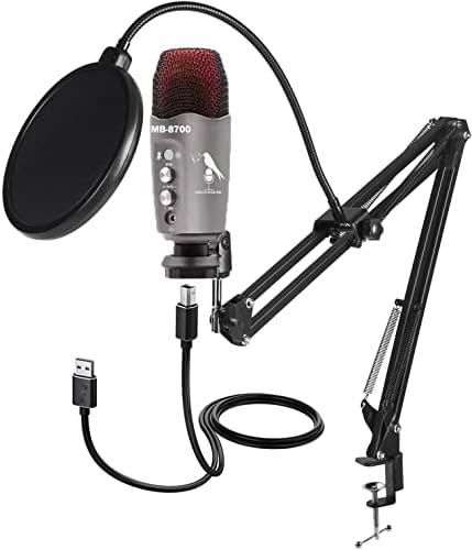 Mocking Bird MB-8700 Recording Studio Equipments Full Set USB Condenser ...