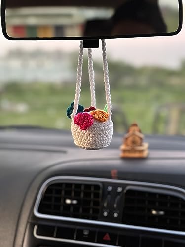 TFC The Fragrance Cart Premium Car Perfume with Handmade Hanging Basket ...