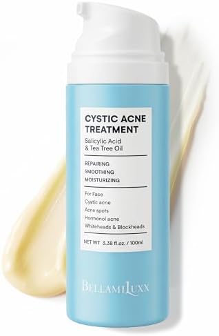 Amazon.com: BellamiLuxx Cystic Acne Treatment for Face: Hormonal Acne ...