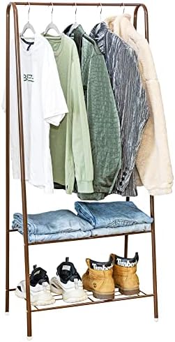 Youyijia Small Clothes Rails 55x42x160cm Clothing Coat Rack Clothing ...