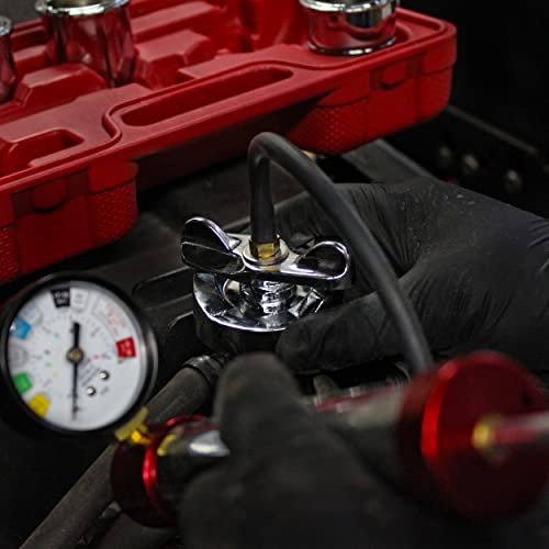 Snapklik.com : ABN Radiator Pressure Tester Kit And Radiator Cap Tester ...