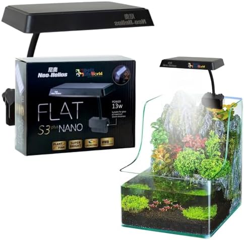 VAYINATO Neo Helios Flat Nano S3 Plus, 13W Full Spectrum Planted Tank ...