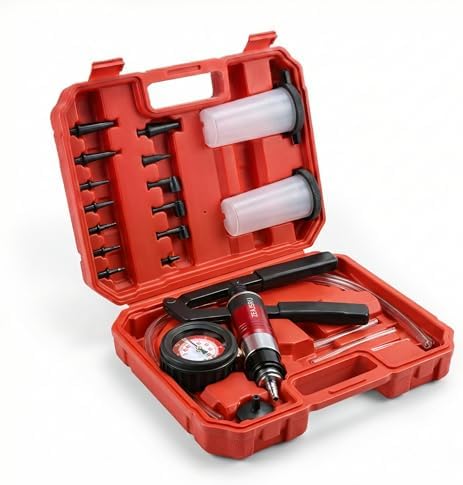 Amazon.com: Handheld Vacuum Pump Brake Bleeder Kit, Multi-Functional ...