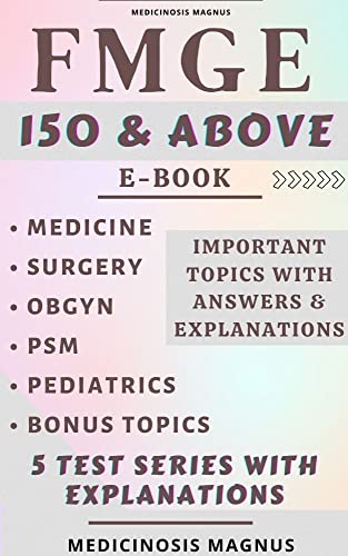 FMGE 150 & ABOVE PREPARATION E-BOOK eBook : MAGNUS, MEDICINOSIS: Amazon ...