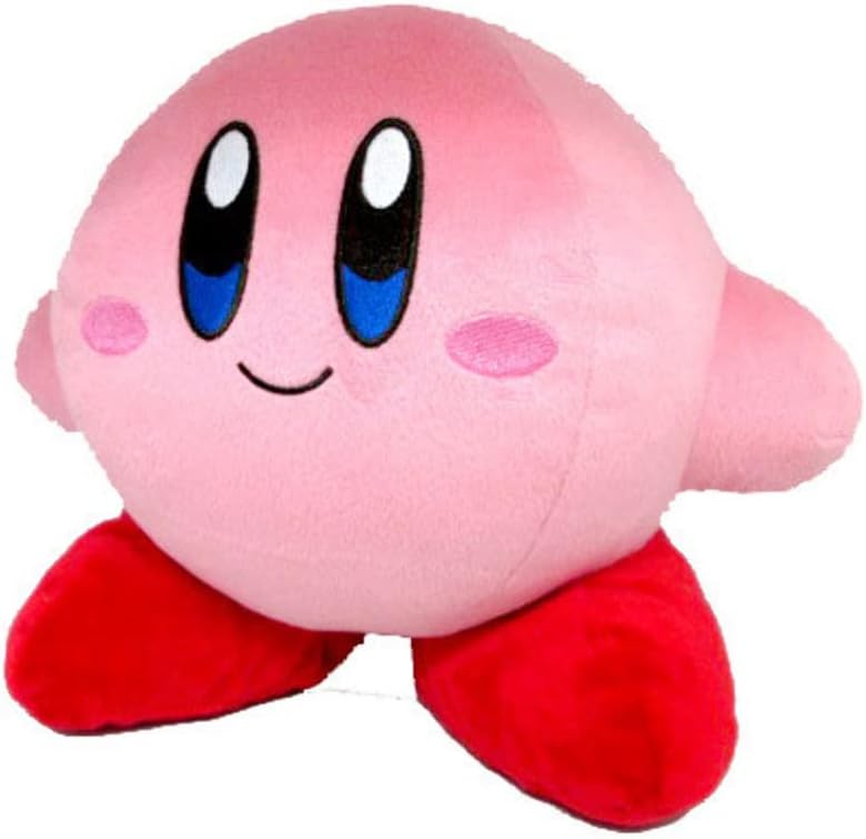 Amazon.com: Little Buddy 1406 Kirby's Adventure 9" Medium Kirby Plush ...