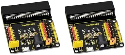 Amazon.com: KEYESTUDIO Microbit Sensor Breakout Board Micro USB for BBC ...