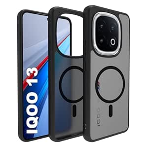 RIGGEAR Shockproof Sleek Hybrid Armor Magnetic Back Cover Case Compatible with MagSafe ...