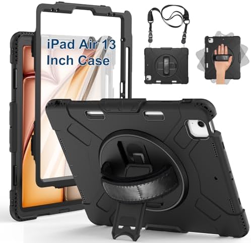 Amazon.com: HXCASEAC Case for iPad Air 13 inch (M3 2025) & (M2 2024 ...