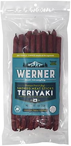 Amazon.com: Werner Mini Sausage Meat Sticks - 12 Ounces - Made in the ...