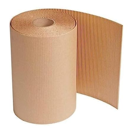 88 CARTONS - 2 Ply Brown Corrugated Roll/Flexible Packaging Roll for ...
