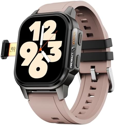 Fire-Boltt Snapp Smart Watch, Selfie Camera, 4G Nano-SIM Slot, 54.1mm ...
