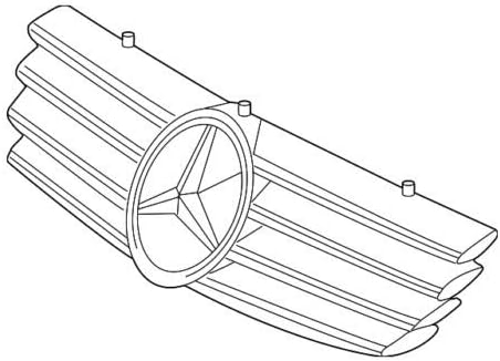 Ensamble de rejilla Mercedes-Benz genuino 230-880-05-83 – Yaxa Colombia
