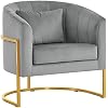 Amazon.com: BarberPub Living Room Chair, Nail Tech Chair with Cushion ...