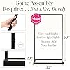 Amazon.com: Black Wedding Sign Holder Stand - Elegant Metal Welcome ...