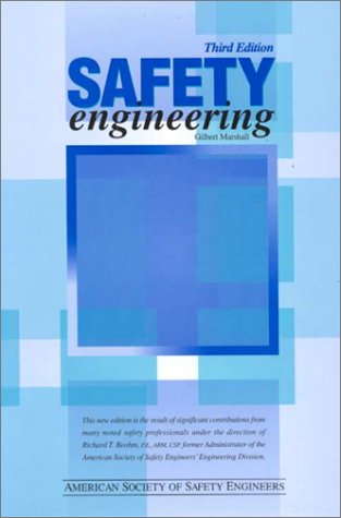 Safety Engineering: Marshall, Gilbert: 9781885581280: Amazon.com: Books
