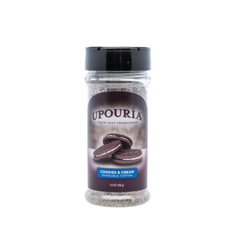 Amazon.com: Upouria Cookies & Cream Coffee Topper, Vegan, Rich Flavor ...