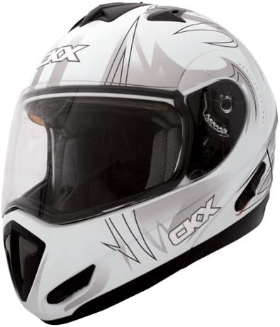 Amazon.com: Ckx Modular Helmet Tranz Blast White Matt - 2x : Automotive