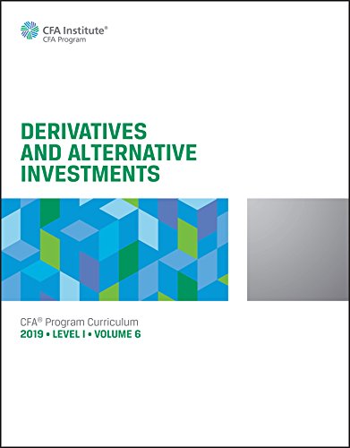 Derivatives and Alternative Investments CFA Program Curriculum 2019 ...