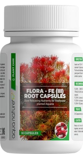 AquaNature® Flora Fe (III) Root Capsules Slow Releasing Nutrients for ...