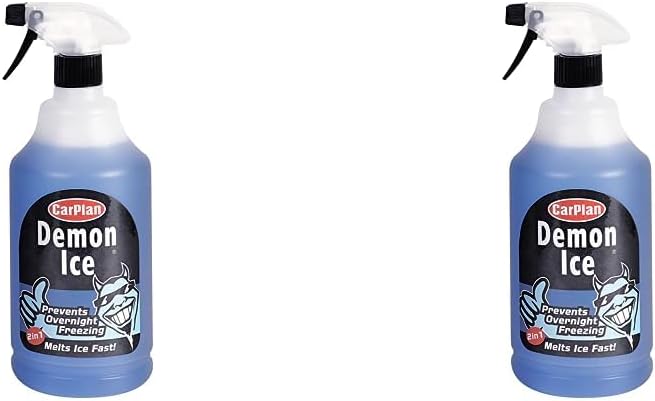 CarPlan Demon Ice, Ice Preventer and De-Icer and 1 Litre (Pack of 2 ...