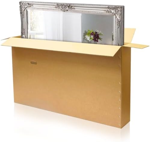 Mirror Packaging Cardboard Box | Sturdy Frame Box Made up of thick ...