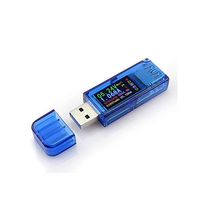 Buy AT34 USB 3.0 r Power Meter 30V 4A USB Voltage Digital Multimeter ...