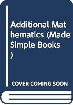 Additional Mathematics (Made Simple Books): Patrick Murphy ...