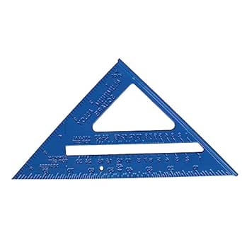 Industrial Grade Triangular Ruler Square Carpenter Rule Aluminum Alloy ...