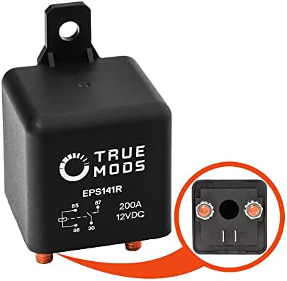 Amazon.com: True MODS 12V DC 200 Amp Split Charge Relay Switch - 4 ...