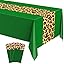 Amazon.com: Buryeah Leopard Print Tablecloth 54 x 108'' Leopard Plastic ...