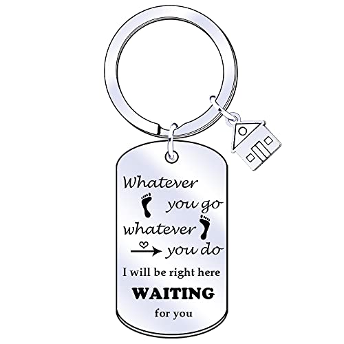 POIUYTRE Drive Safe Gift Wherever You Go I Will Be Right Here Waiting ...