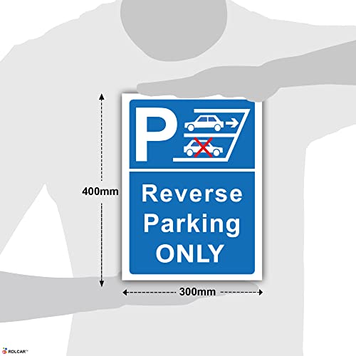 RDLCAR Reverse Parking Only Safety Signs for Public and Private Parking ...