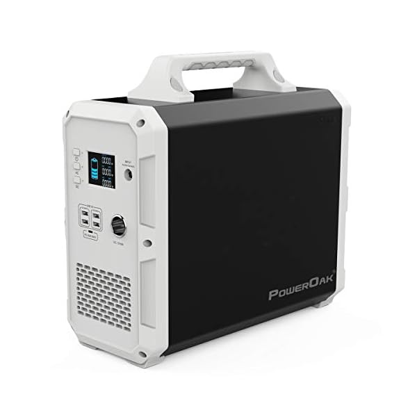 POWEROAK Portable Power Station EB150 with 1500Wh Huge Capacity Solar ...