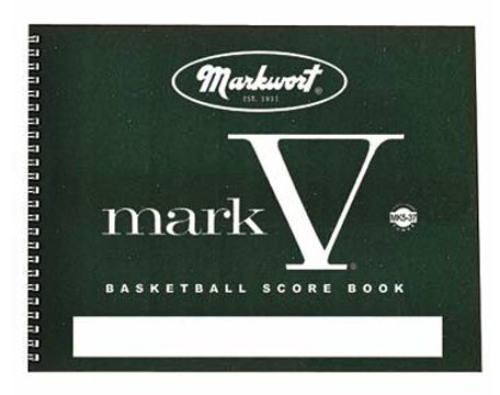 Markwort Mark V Basketball Scorebook for 37 Games: 0653733842210 ...