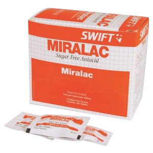 Honeywell 171545 Swift First Aid Miralac Sugar Free Antacid Indigestion ...