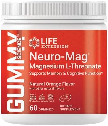 Amazon.com: Life Extension Gummy Science™ Neuro-Mag® Magnesium L ...