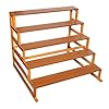 Hastha Kalalu 5-Step Wooden Golu Stand - Easy Assembly & Storage for ...