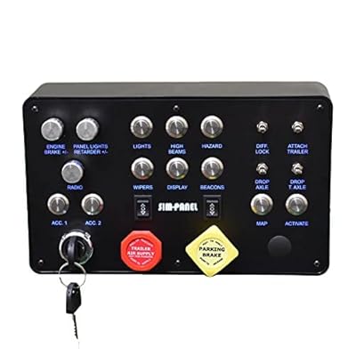 SIM-PANEL Classic ATSETS2 Button Box for American Australia | Ubuy