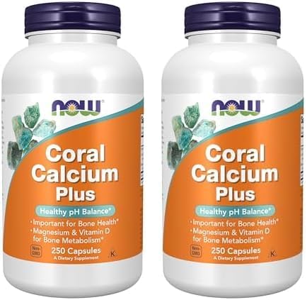 Amazon.com: NOW Supplements, Coral Calcium Plus, Bone Health*, Healthy ...