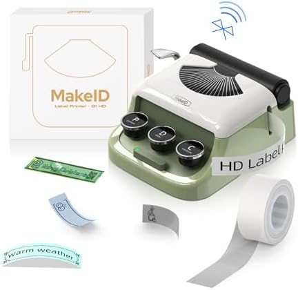 Amazon.com : Vasttron Label Maker Machine Thermal Bluetooth Label ...