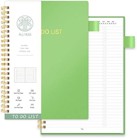 Amazon.com : Regolden-Book To Do List Notebook, Daily Planner for Work ...